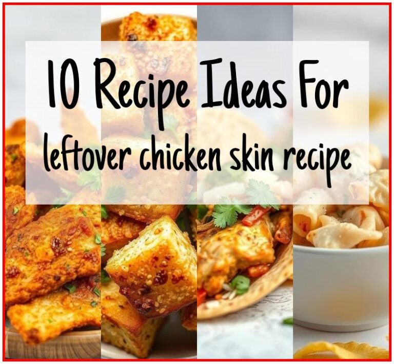 Top 10 Recipe Ideas For Leftover Chicken Skin [+Tips] - Scrappy Eats