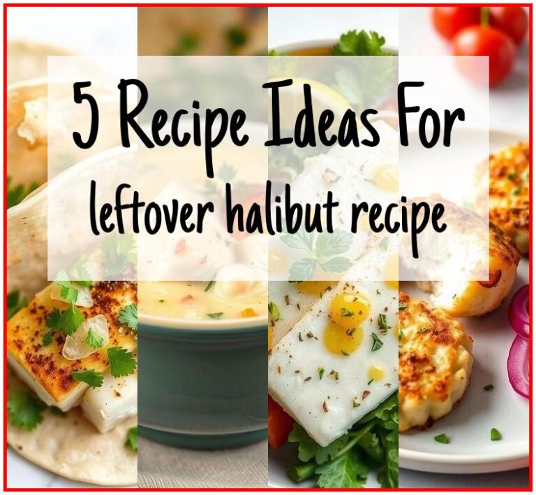 Top 5 Recipe Ideas For Leftover Halibut [+Tips] - Scrappy Eats