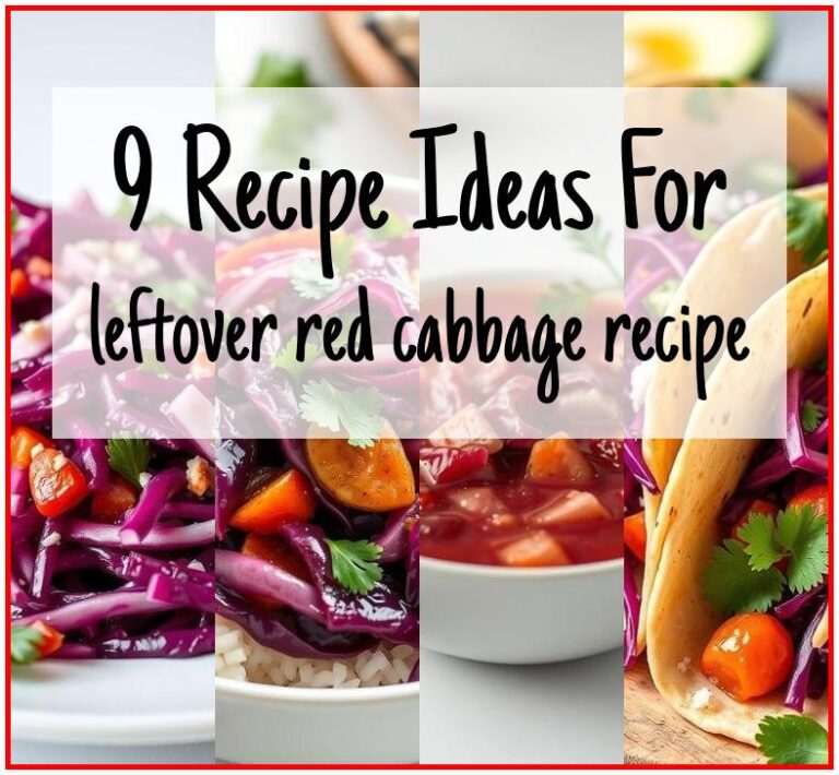 Top 9 Recipe Ideas For Leftover Red Cabbage [+Tips] - Scrappy Eats