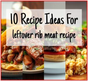 Top 10 Recipe Ideas For Leftover Rib Meat [+Tips] - Scrappy Eats