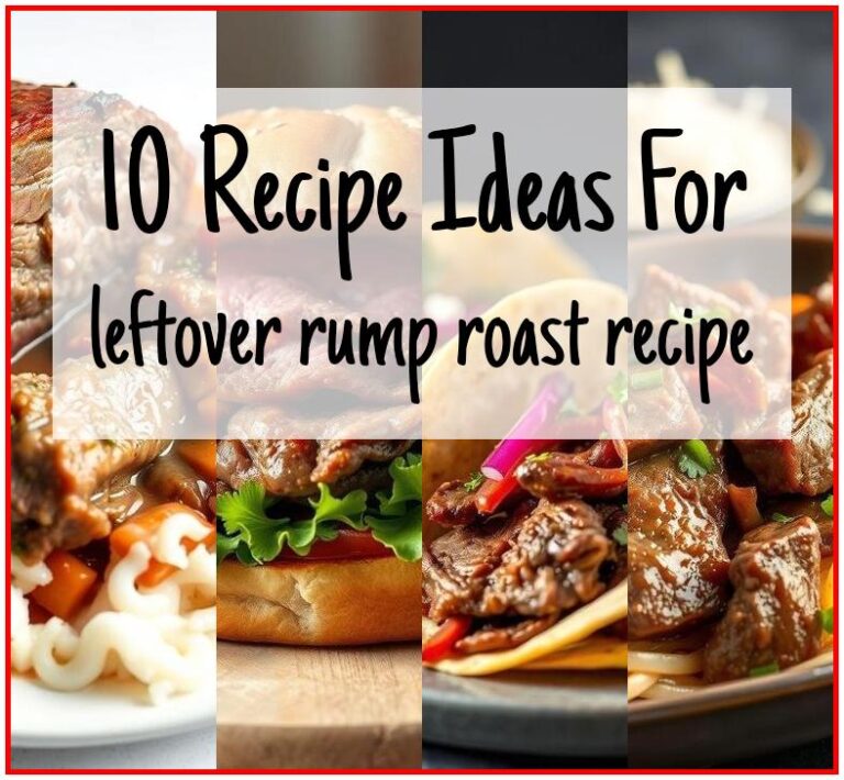 Top 10 Recipe Ideas For Leftover Rump Roast [+Tips] - Scrappy Eats