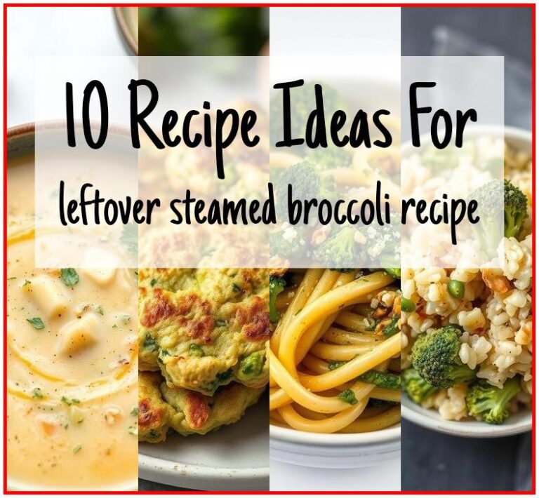 Top 10 Recipe Ideas For Leftover Steamed Broccoli [+Tips] - Scrappy Eats
